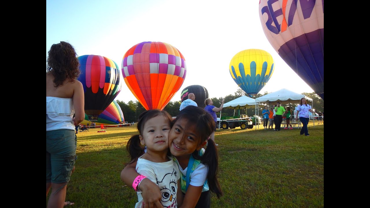 First Hot Air Balloon Ride (Tethered) | Labor Day at Pine Mountain, GA ...