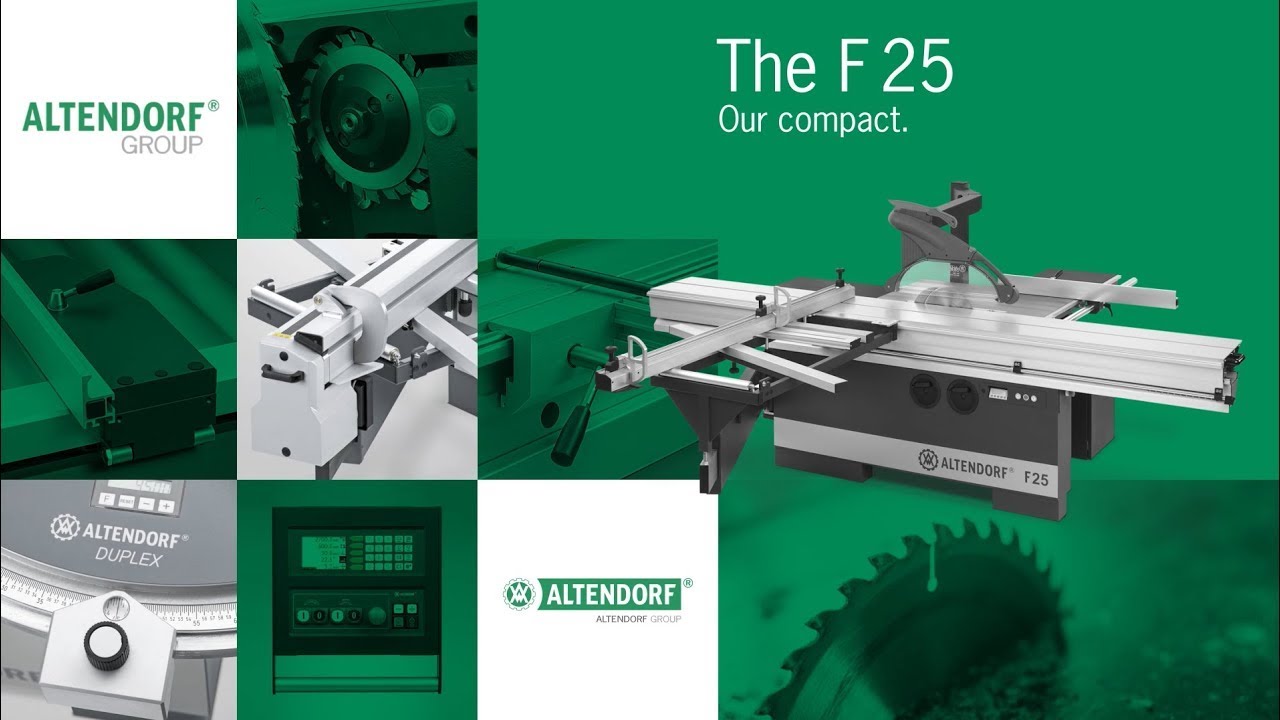 Altendorf F 25 in detail I Altendorf Group America - YouTube