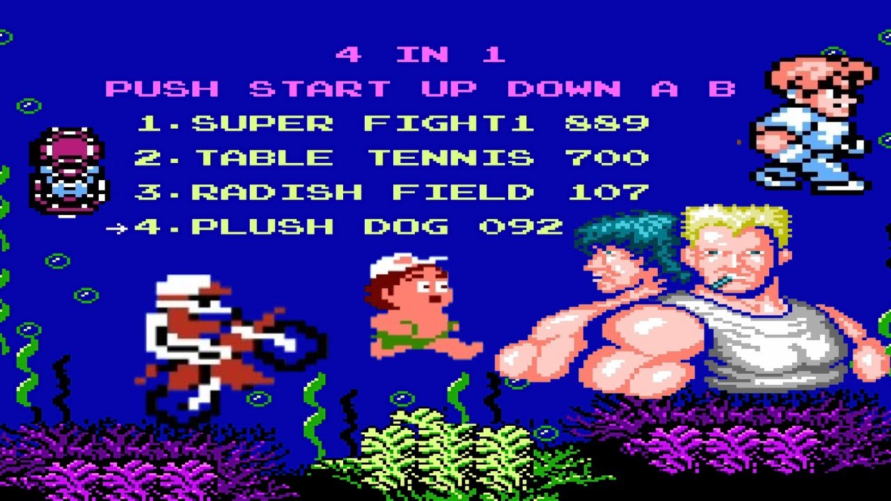 Top NES 4-in-1 Retro Games Collection : Full Gameplay - YouTube