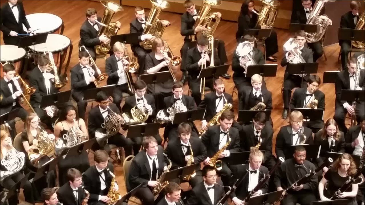 TMEA All State Concert Band 2015 w/Davis Harmon on Horn - YouTube