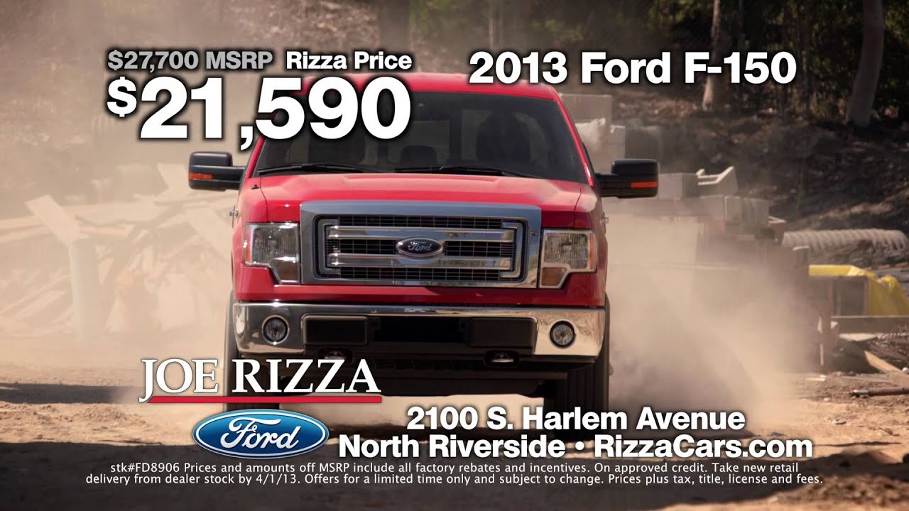 Joe Rizza Ford North Riverside - March Sale Madness - YouTube