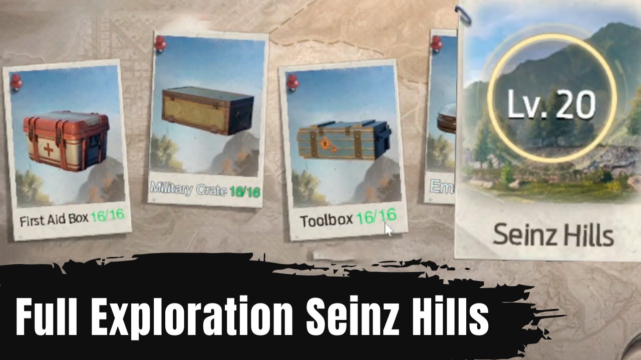 Undawn Seinz Hills Exploration All First Aid Box, Toolbox, Supply Jam ...