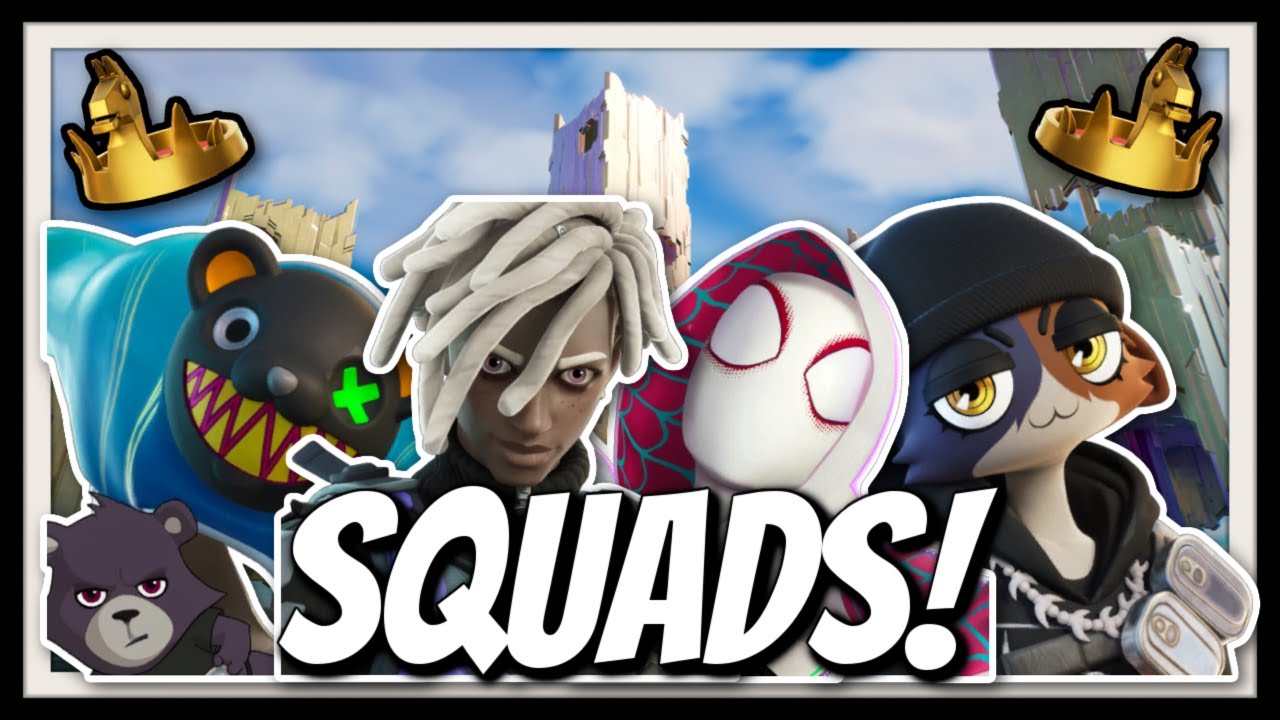 🟢 Fortnite Zero Build Squads! - Master No Build Player | 2102+ Squad ...