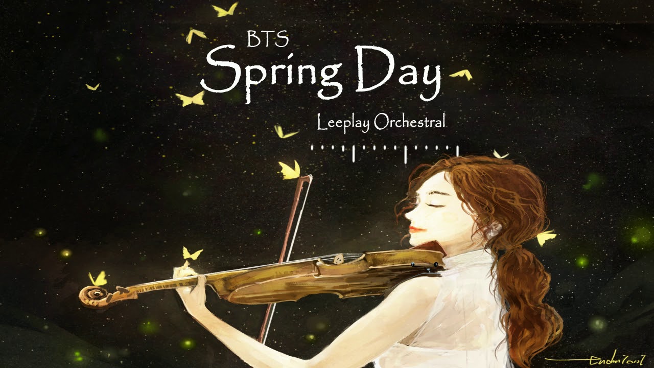BTS Spring day 봄날 Orchestra ver. - YouTube