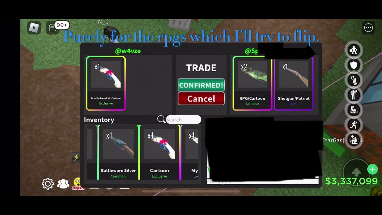 Da Hood Trade Montage #6 - YouTube