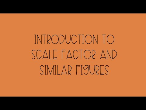Intro to Similar Figures and Scale Factor - YouTube