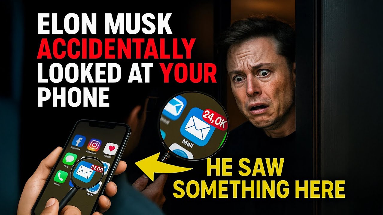 ELON MUSK ACCIDENTALLY LOOKED AT YOUR PHONE... - YouTube