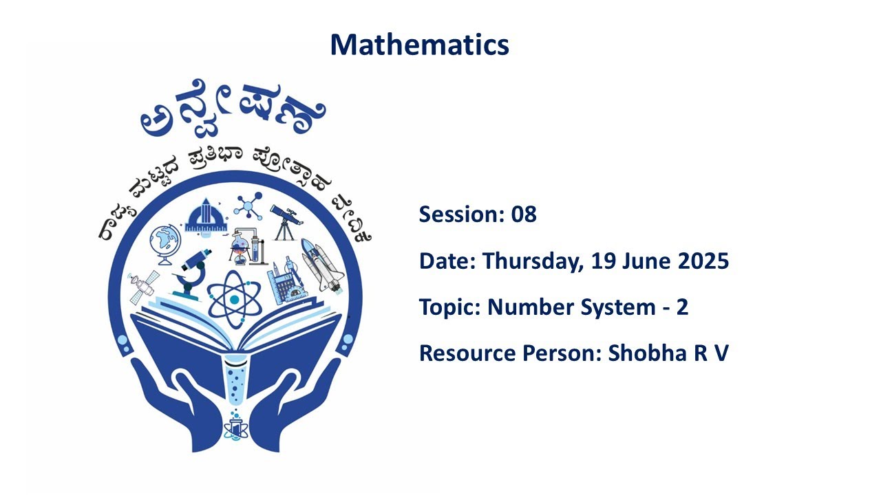 Session 16 - Mathematics 8 - Number System - 2 - YouTube