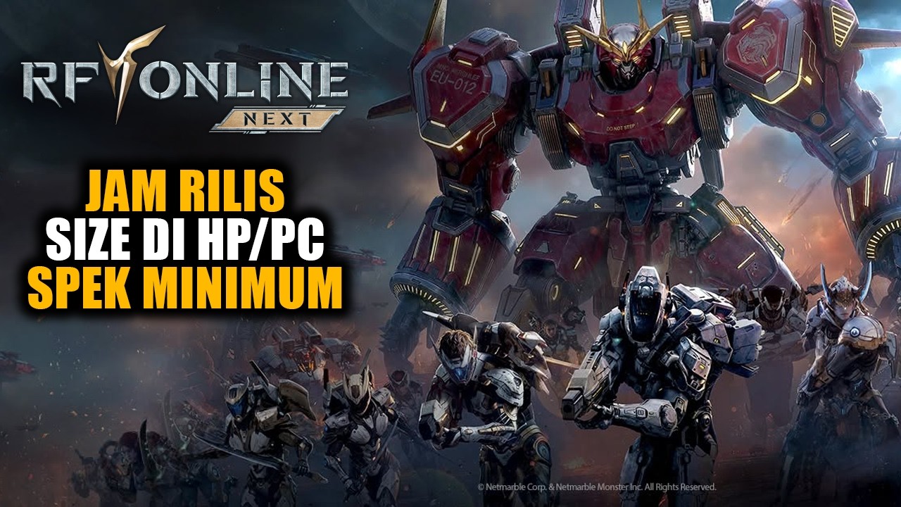 Persiapan Bermain RF ONLINE NEXT - Jam Rilis, Size di HP/PC & Spek ...