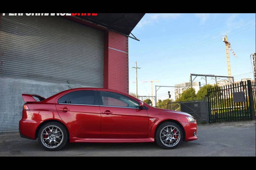 2014 mitsubishi lancer evolution x fq440 mr - YouTube