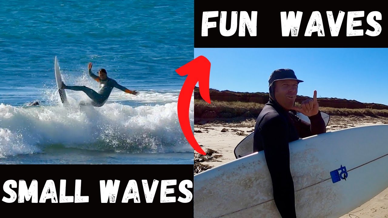 How To Make Surfing Small Waves More Enjoyable - YouTube