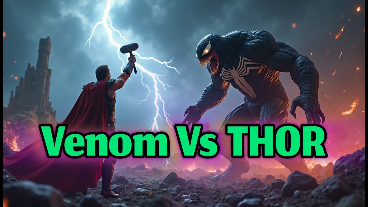 Venom vs Thor | Epic Marvel Battle in a Dark Multiverse - YouTube