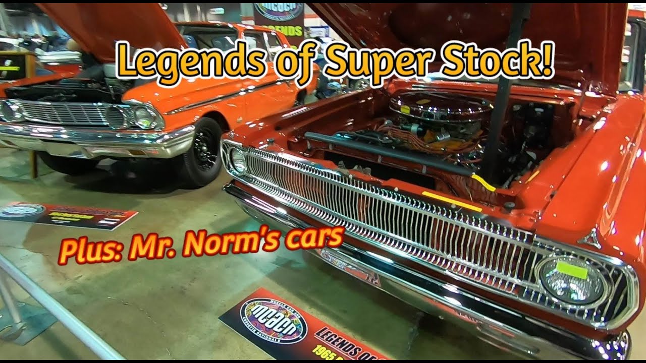 Legends of SUPER STOCK DRAG RACING at MCACN car show PLUS: A couple of ...