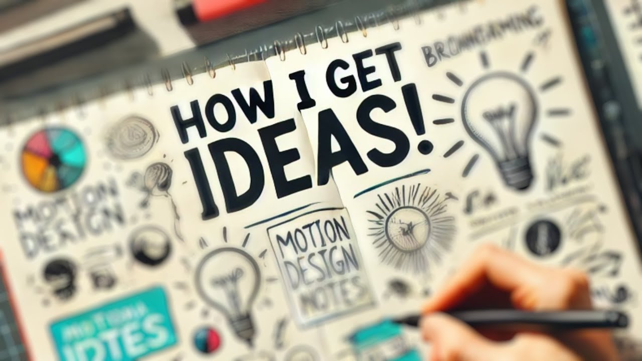 I Come Up with Visual Ideas Like This! Motion Design & After Effects ...
