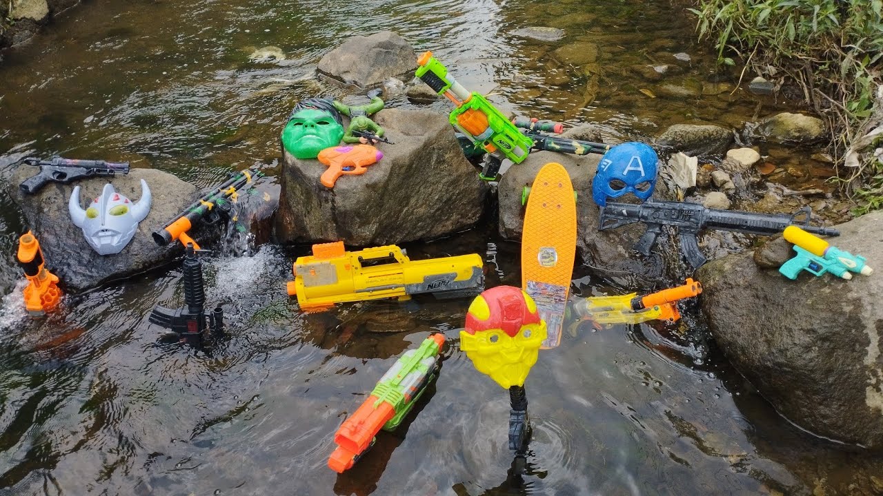 Hunting Nerf Assault Rifle, Shotgun, AK47, Sniper Rifle, Nerf Pistol ...