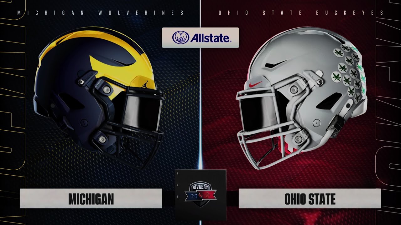 College Football 25 Michigan Wolverines @ Ohio State Buckeyes Full Game ...