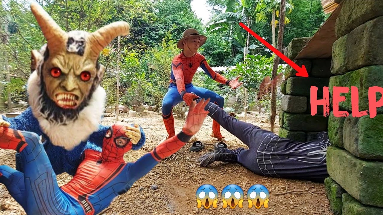 Spider-Man brother defeats horror monsters to rescue young Spider-Man ...