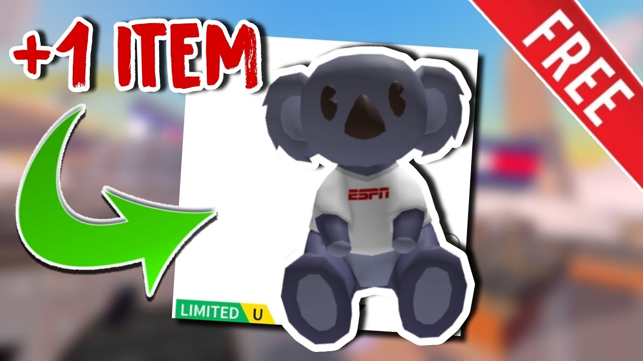Hướng Dẫn Cách Lấy Vật Phẩm LIMITED "Koala Shoulder Sidekick" MIỄN PHÍ ...