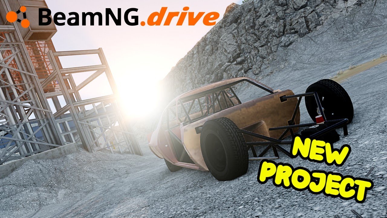 New Drag Project! BeamNG.drive - YouTube