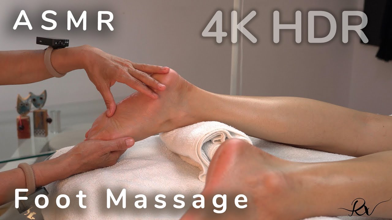 [ASMR] Facedown Foot Massage *Ruby* - YouTube