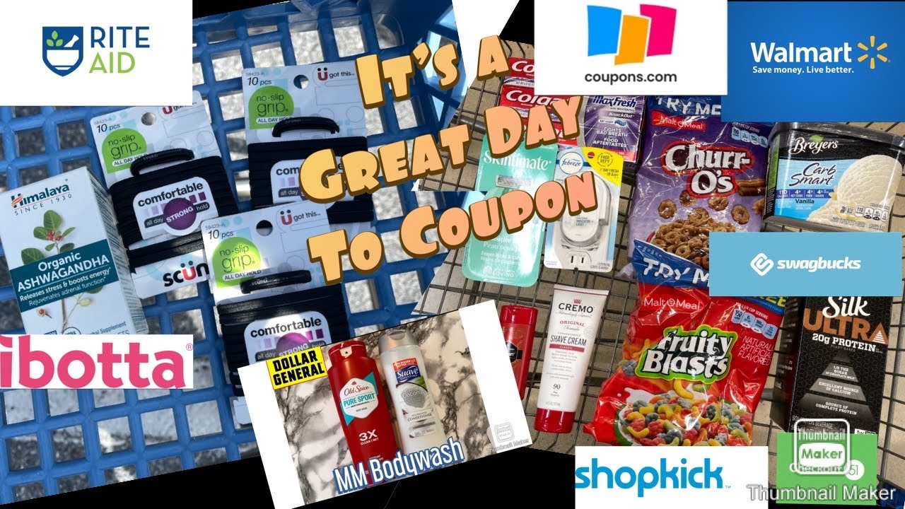 Dollar General, Rite Aid, Walmart Rebate Haul - 4/27/21 - - YouTube