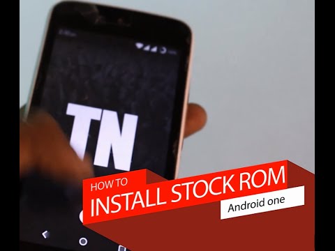 How To Install Stock Rom Any Android One - YouTube