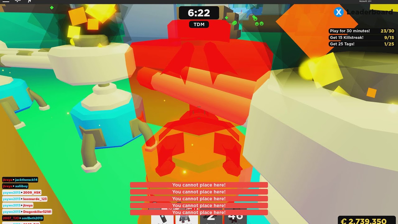 Roblox Big Paintball Gun - YouTube