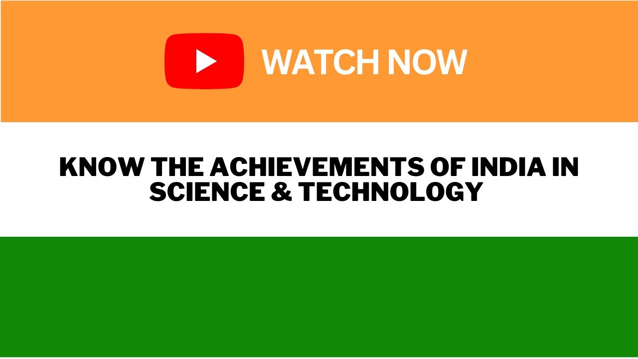 Contributions of India in science and technology | Achievements of ...