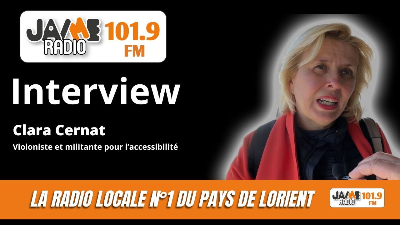 Interview de Clara Cernat, violoniste et militante pour l'accessibilité ...