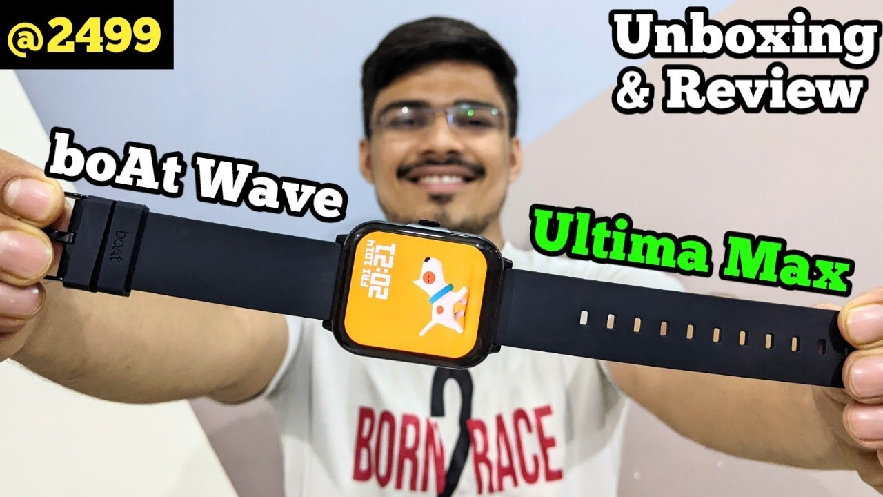 boAt Wave Ultima Max Smartwatch | Boat Wave Ultima Max Review | 1.9 ...