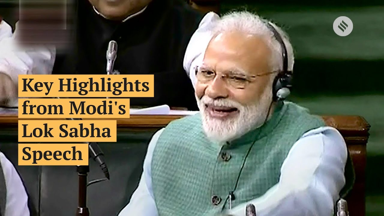 PM Modi Attacks Congress in Lok Sabha | Watch Highlights Here - YouTube