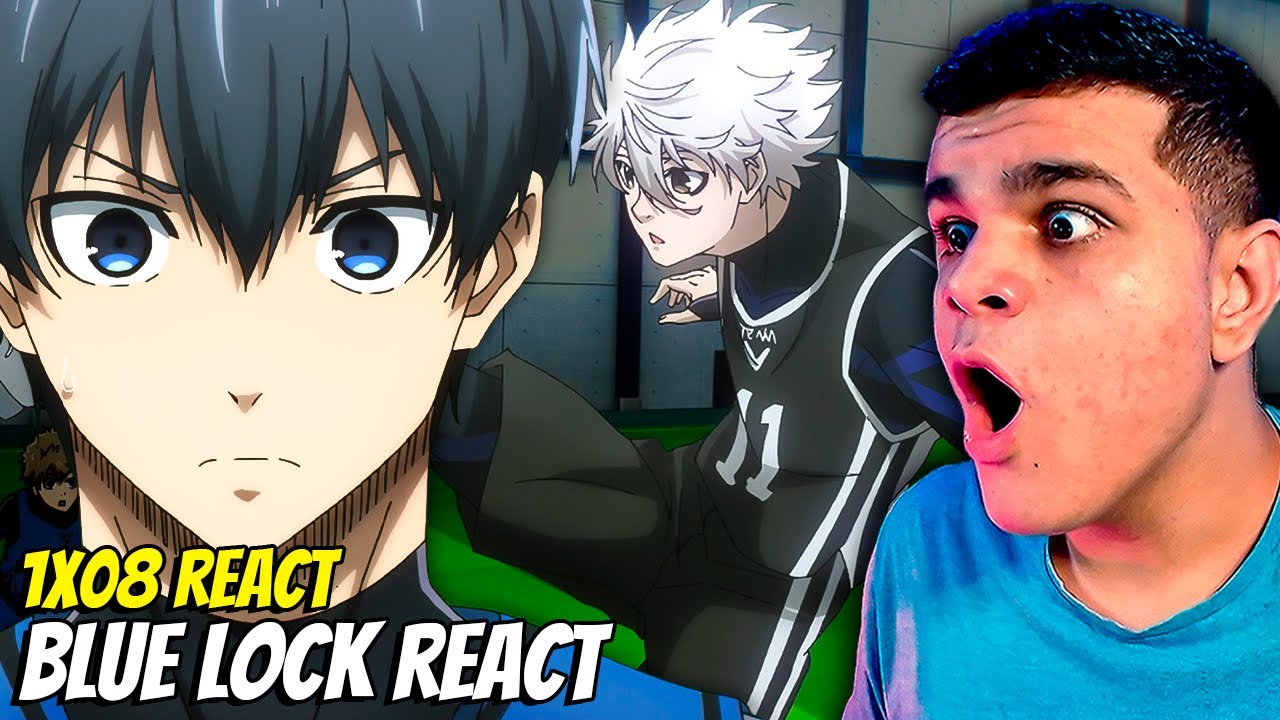 A ÚLTIMA PARTIDA! TIME Z VS TIME V! BLUE LOCK EP 8 REACT - YouTube