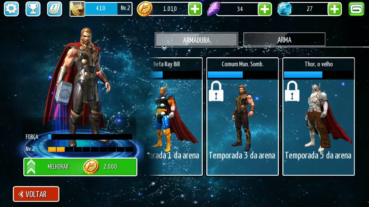 Jogo Thor para android - YouTube