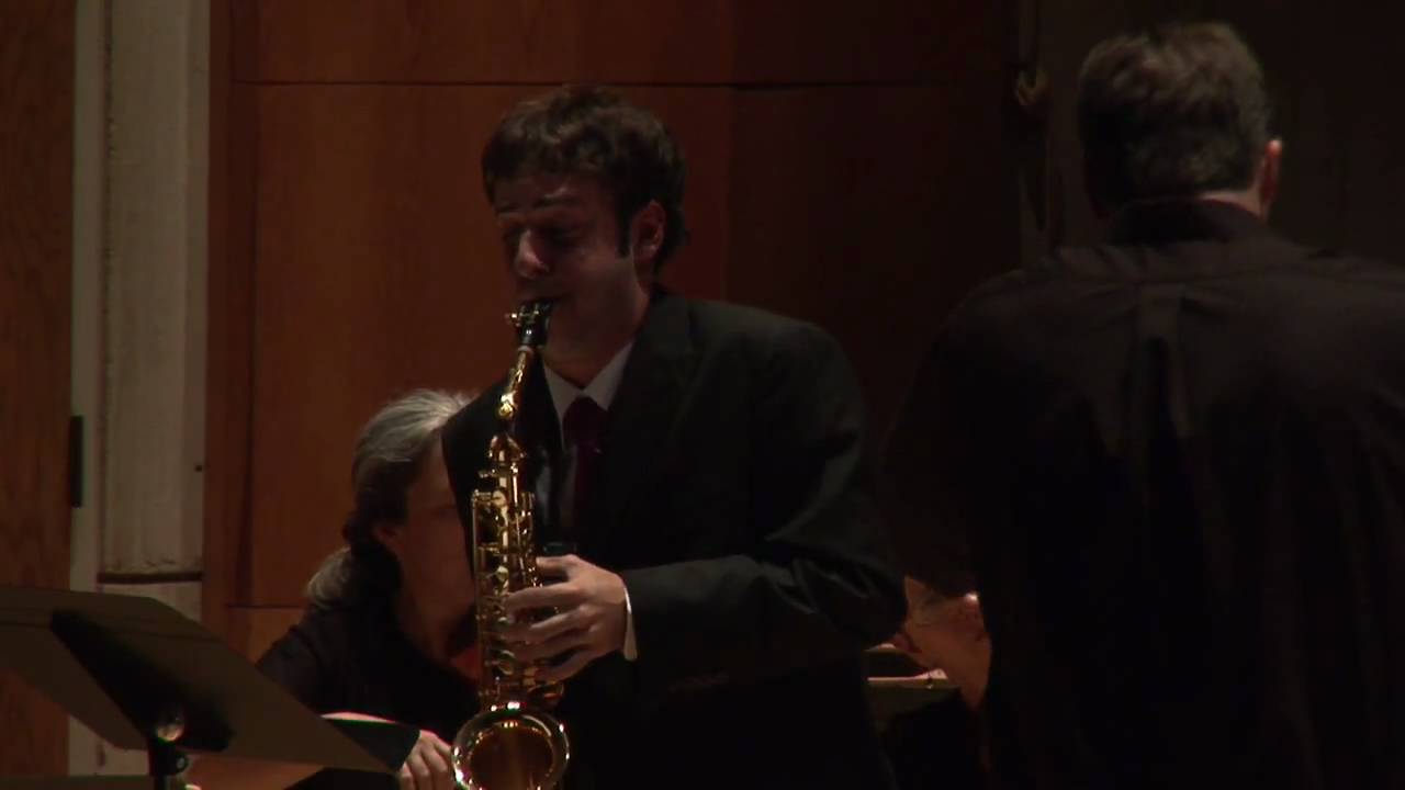 Glazunov Saxophone Concerto 2/2 - YouTube