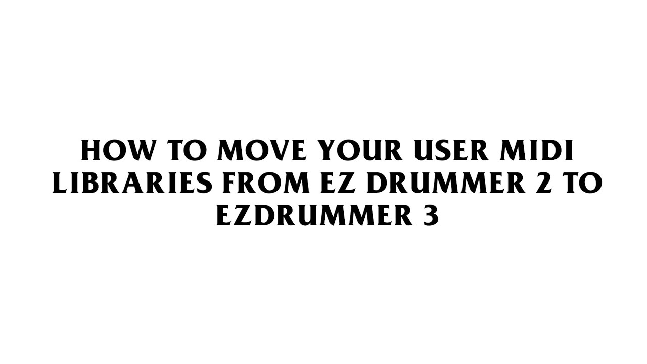 DIY Punk Rock - How to move your DIY Punk Rock MIDI files from ...