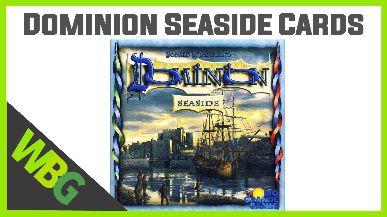Dominion Seaside Cards - YouTube