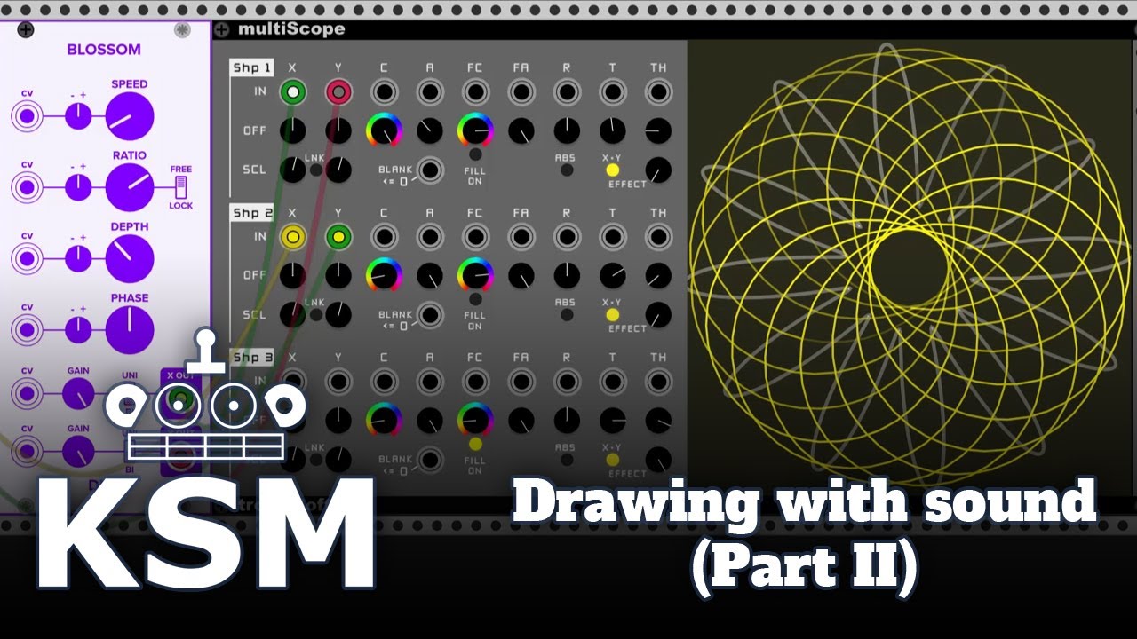 Drawing with sound - Oscilloscopes (Part II) - YouTube