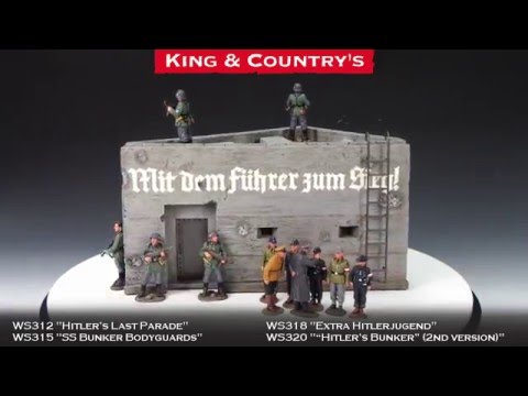 King & Country's Toy Soldiers - Hitler’s Bunker (2nd version)