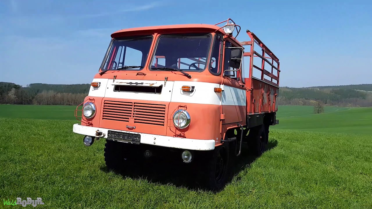 ROBUR LO 2002A LF-8 Feuerwehr 4x4 Allrad - in 4k - YouTube