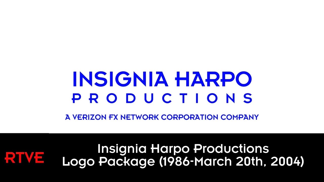 Insignia Harpo Productions Logo Package (1986-March 20th, 2004) - YouTube