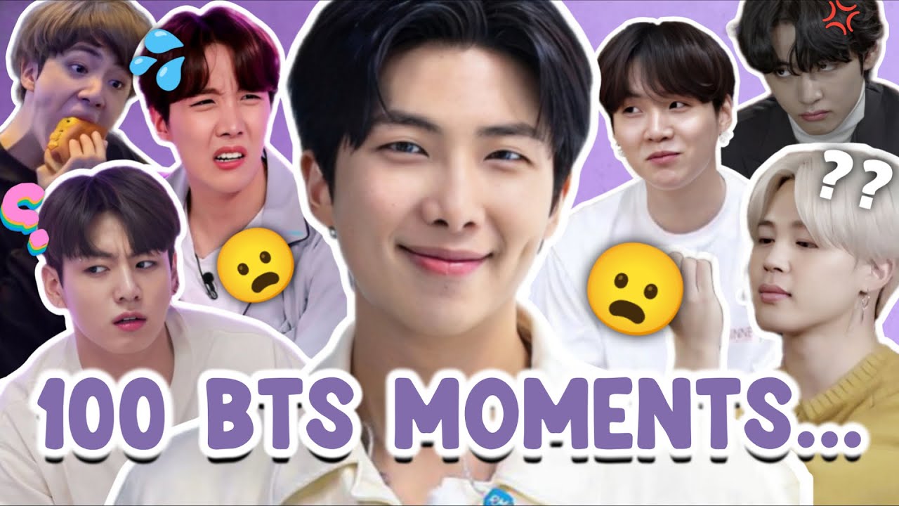 100 ICONIC MOMENTS in the HISTORY of BTS - YouTube