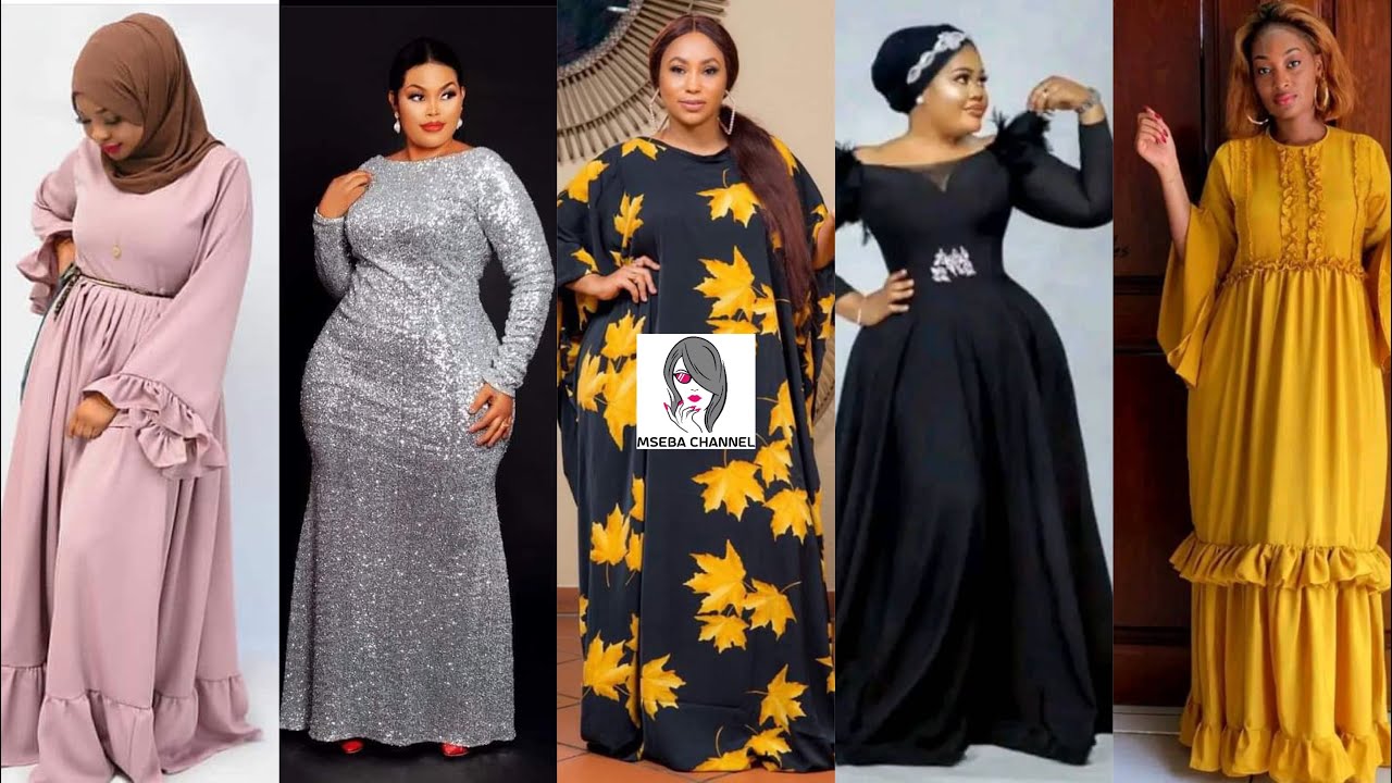 Mishono bomba sana ya magauni marefu ya vitambaa gubeli za kisasa ...