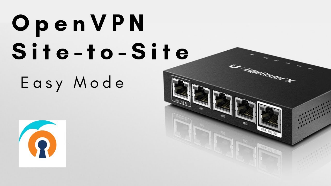 OpenVPN Site-to-Site on Edgerouter (Easy Mode) - YouTube