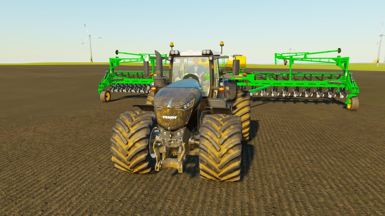 FS22 PLANTING COTTON AND SORGUMS HARVEST HURON COUNTY FARM - YouTube