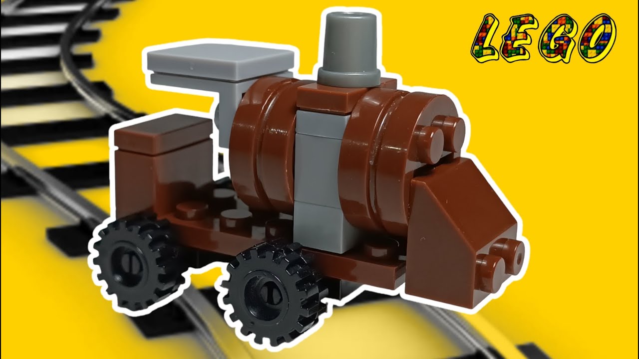 Lego mini train - YouTube