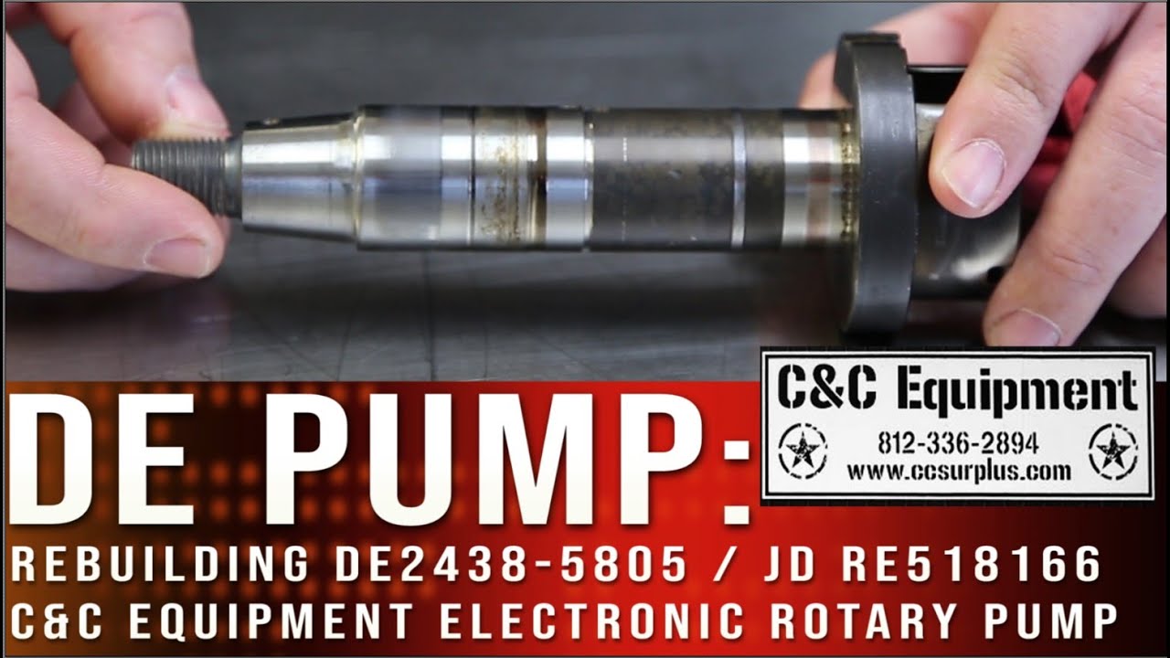 DE Pump Rebuild 4 Cylinder Stanadyne DE2435-5805 for @C_CEQUIPMENTJohn ...