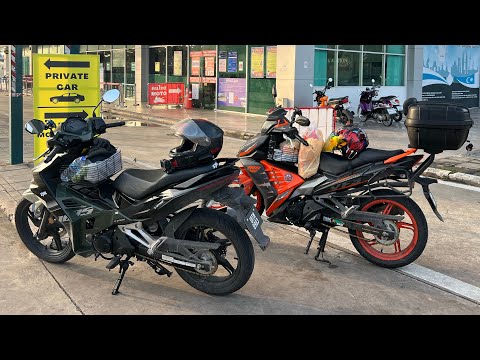 REVIEW FEEL BAWAK SYM VFE 185 & VF3I DI KRABI