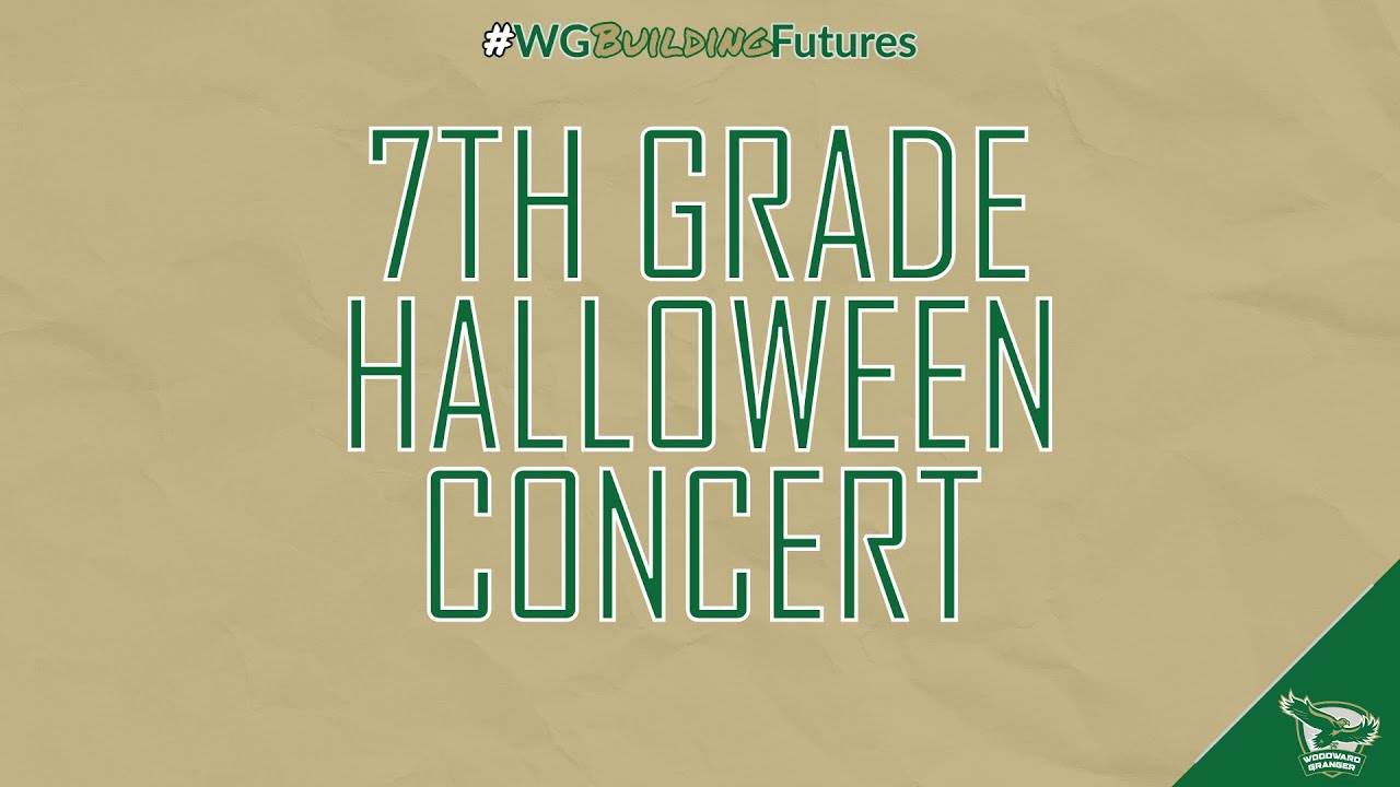 7th Grade Halloween Concert - YouTube