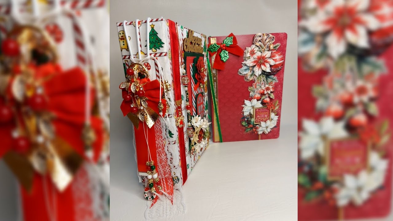 A Blooming Lovely Christmas, Christmas Journal Book and Christmas Card ...