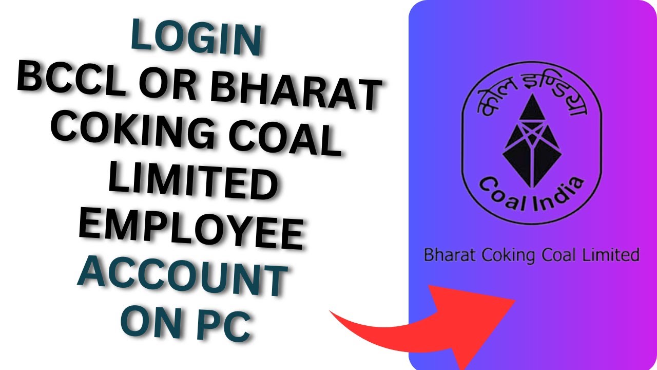 How to Log In BCCL Employee Account? - YouTube